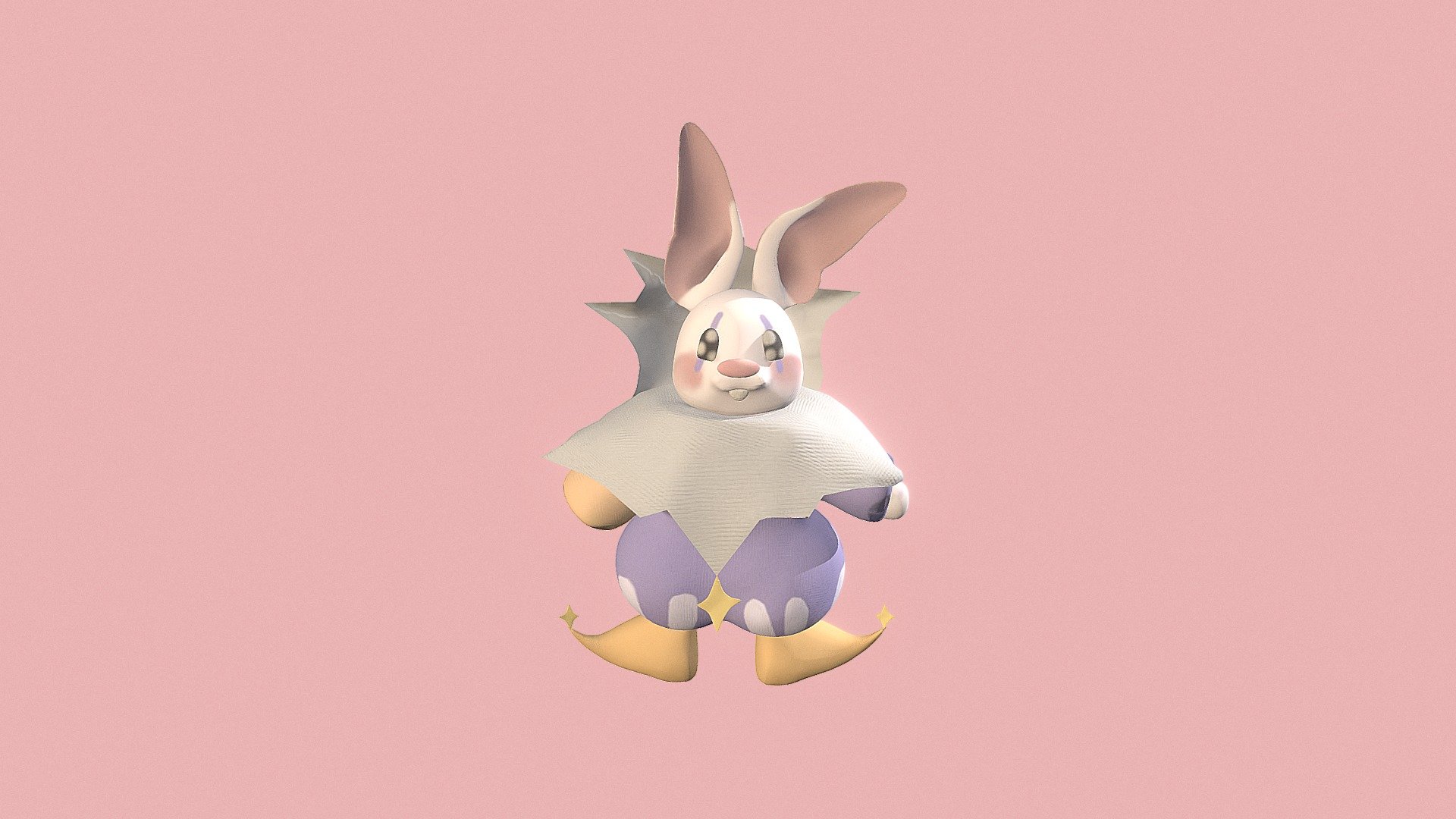 Cute Character 3D model - 3D model by shrimppaste [717d5d4] - Sketchfab