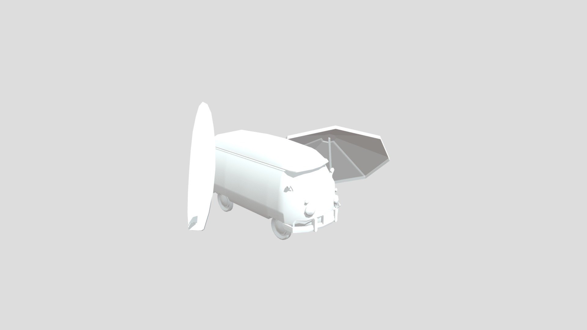 By The Ocean - 3 Simple Props 1 Hard Prop - 3D model by Jose Kiaku ...