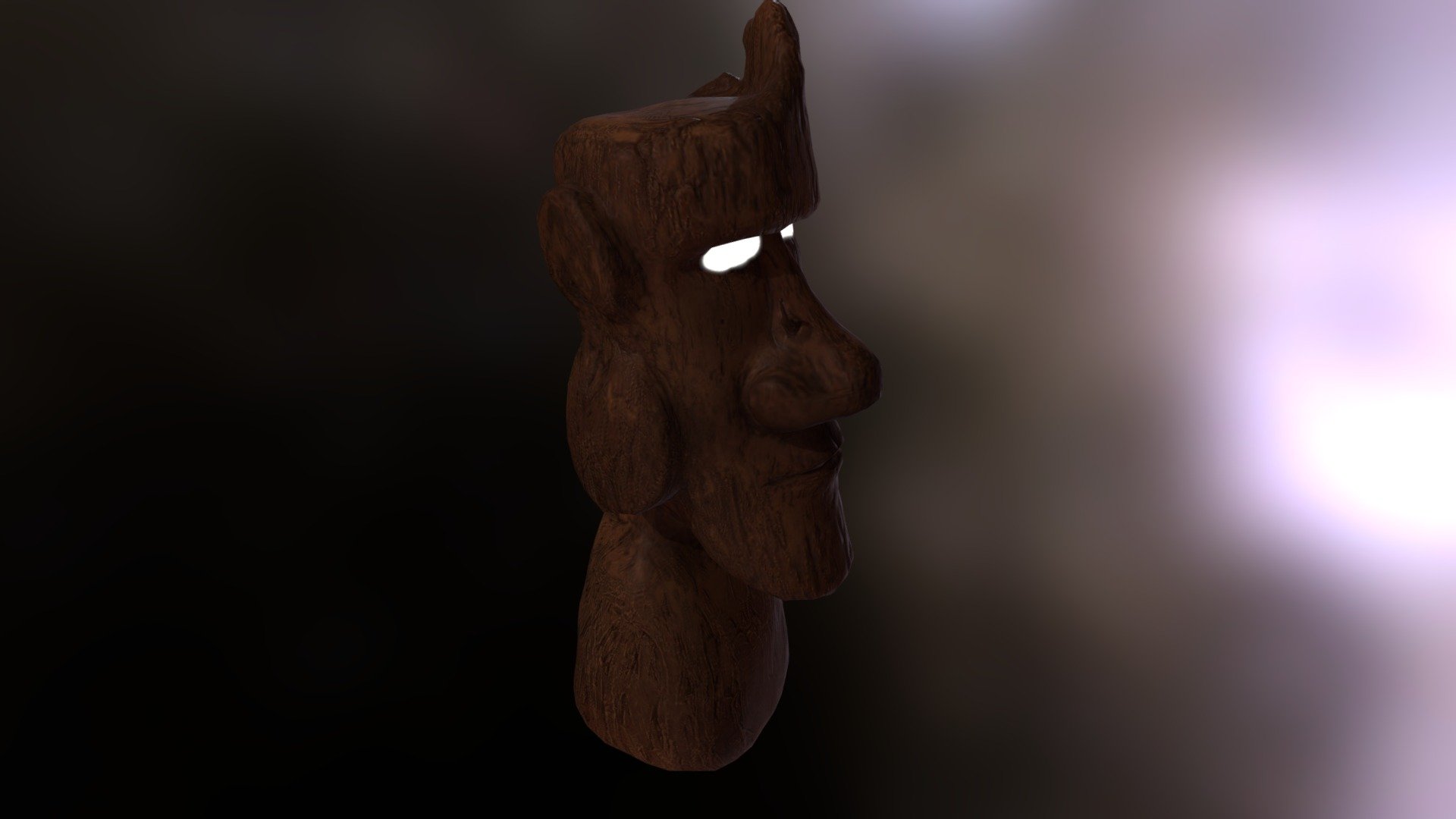mouai totem - 3D model by smorchj [717e5cd] - Sketchfab