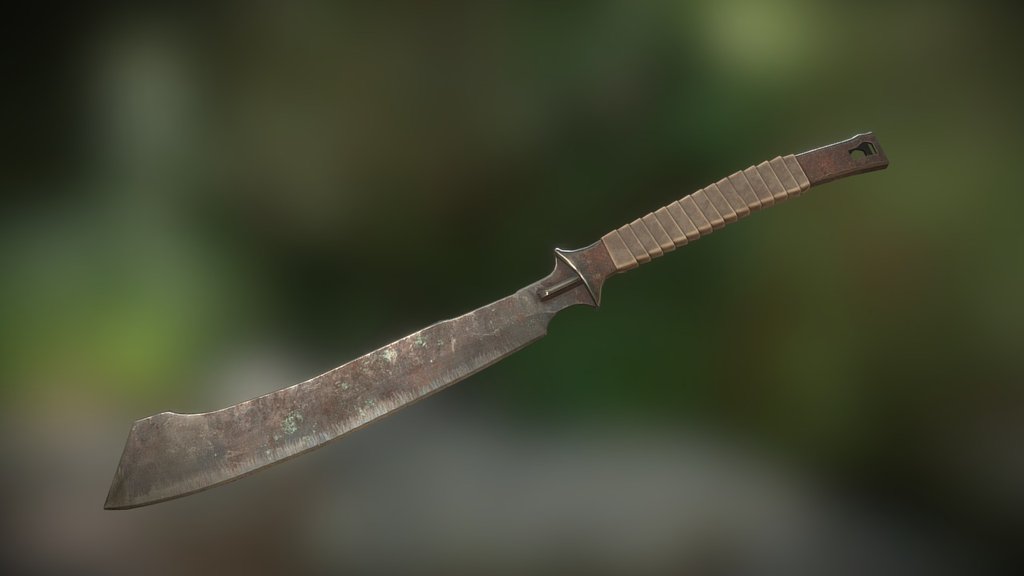 Machette - 3D model by Rayco Haex (@rayco_haex) [717f282] - Sketchfab
