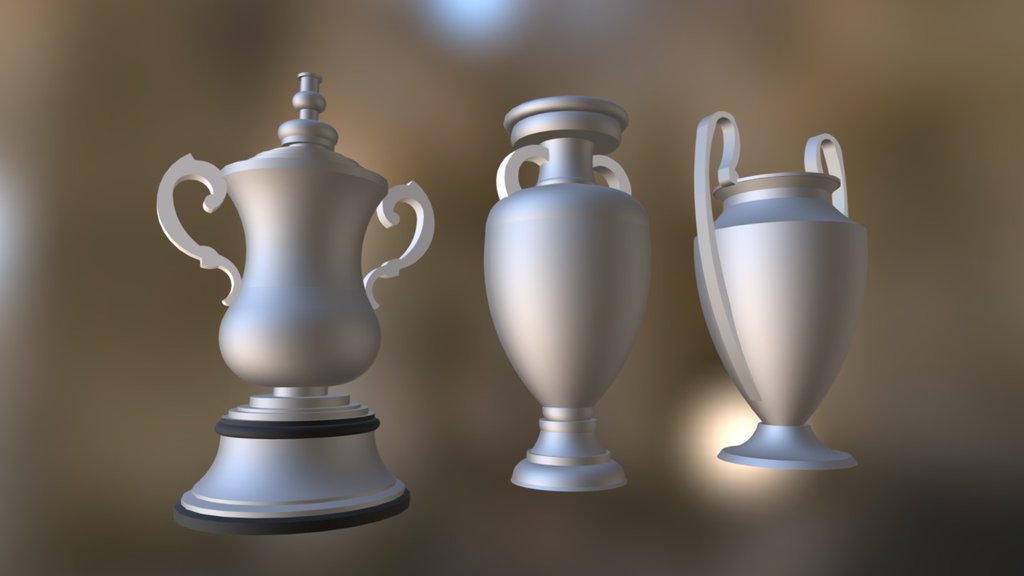 Soccer Cups - 3D model by erasmuspluska1 [71800af] - Sketchfab