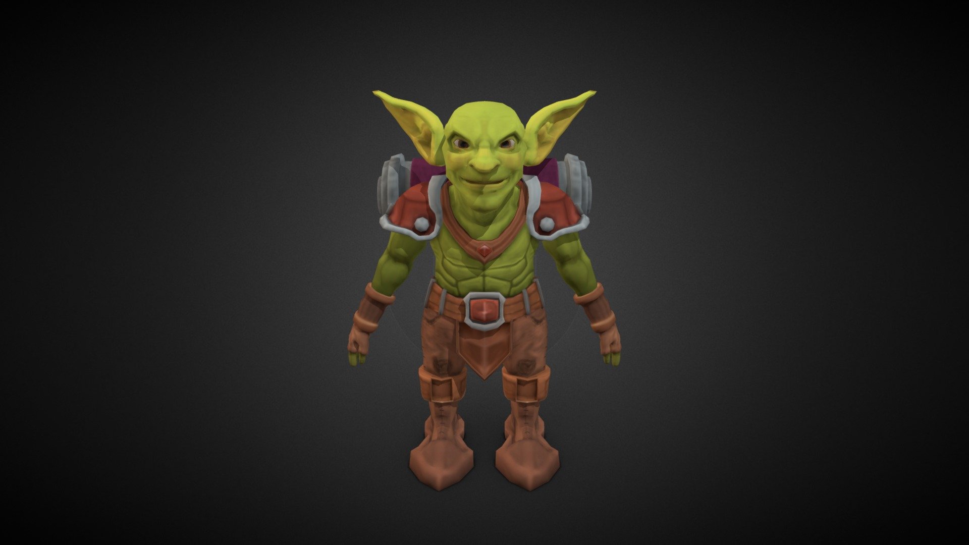 Low Poly Goblin - 3D model by Barış Çetin (@bariscetin1660) [7181535 ...