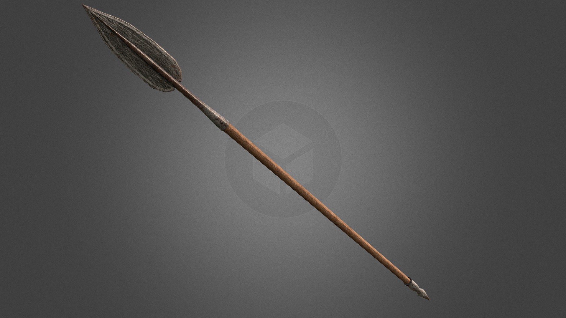Basic Spear - 3D model by wTrevor [71816f6] - Sketchfab