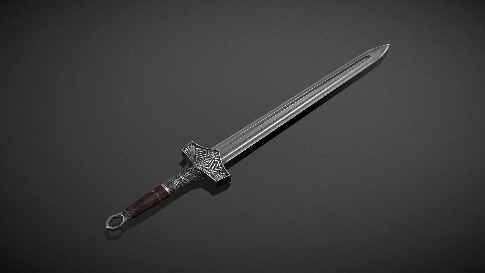 Short Sword | In Game - 3D Melee Weapon - 3D model by Elemental Game ...