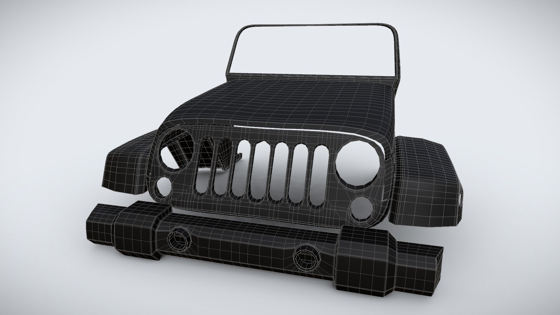 Jeep Wrangler - 3D model by Katalina B. (@Katalina1515) [71820f3 ...