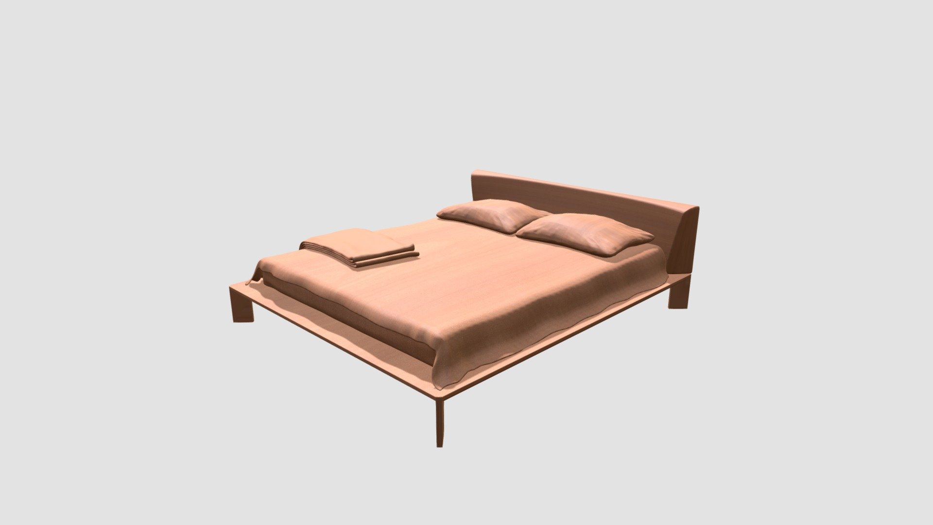 bed - Buy Royalty Free 3D model by Evermotion [7182ca6] - Sketchfab Store