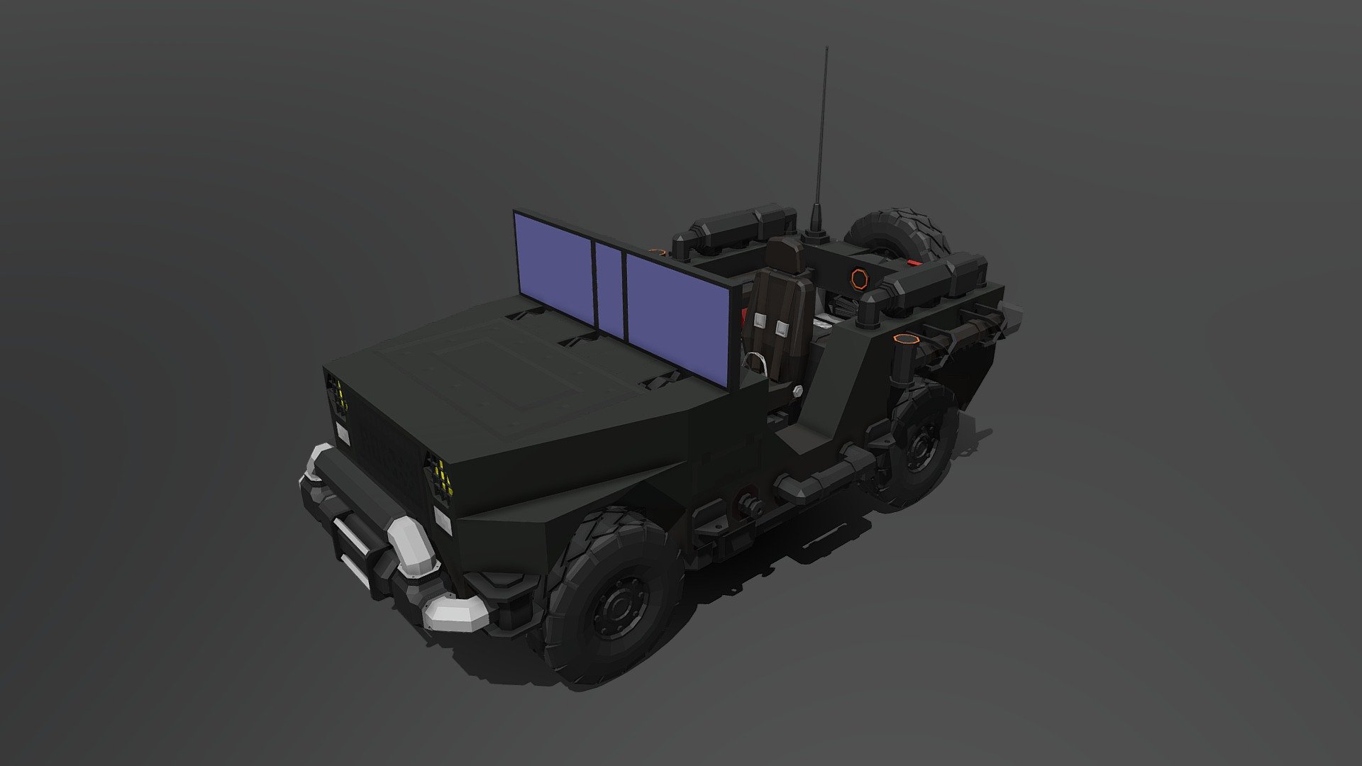 Badger Jeep - Download Free 3D model by Romero175 [71848c5] - Sketchfab
