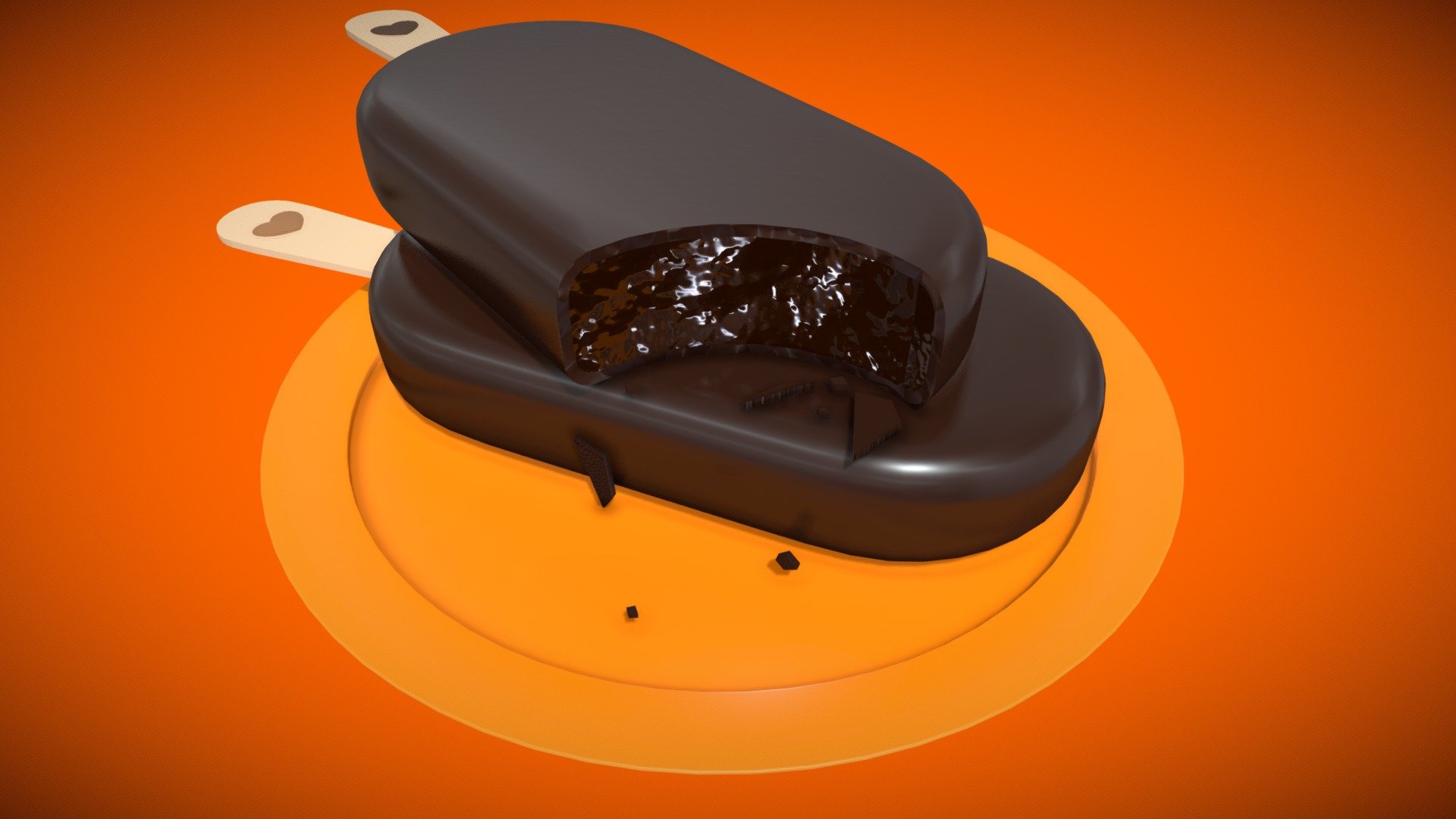 Chocobar Ice Cream - Download Free 3D model by Mohan Ramtirth ...