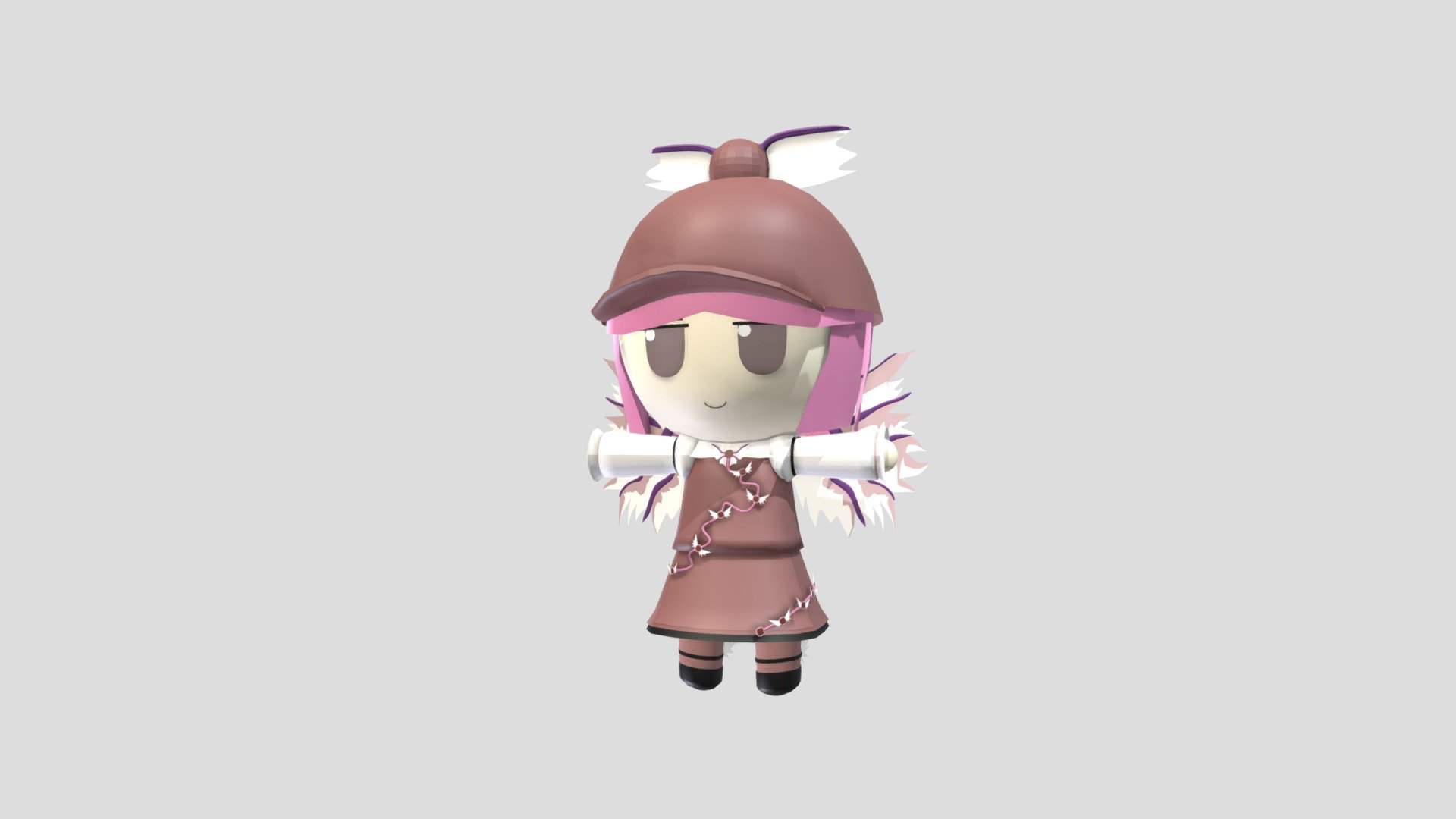 東方 Project - Mystia Lorelei fumo model - Download Free 3D model by ...