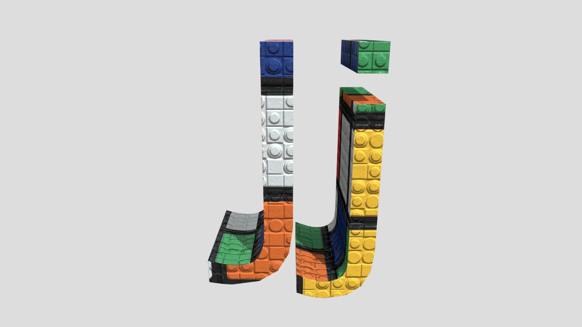 J - 3D model by YazferBC [7189400] - Sketchfab
