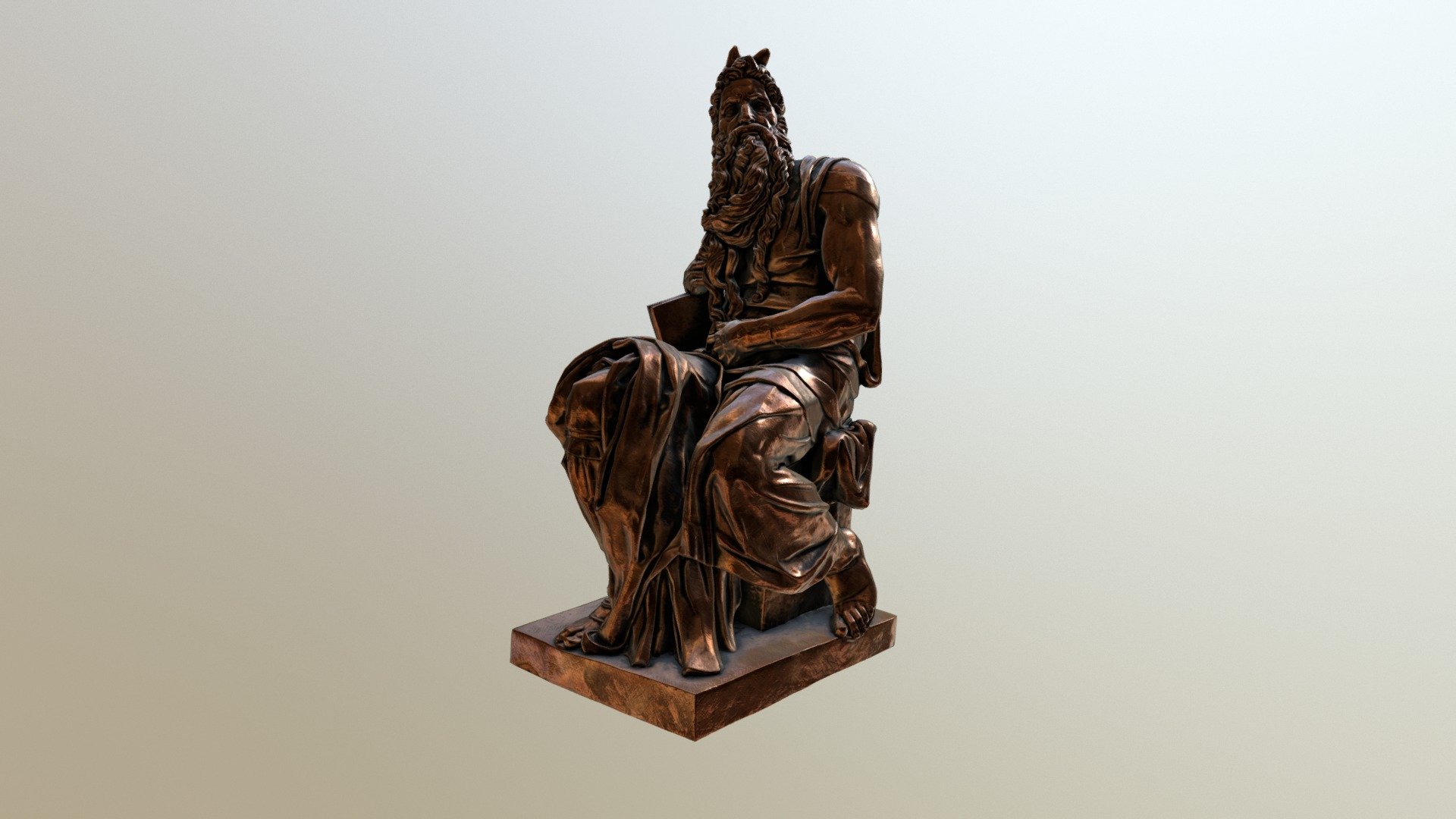 Moses - 3D model by Scansite 3D (@scansite3d) [7189555] - Sketchfab
