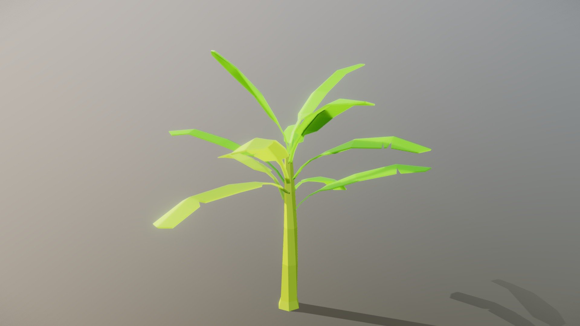 Low Poly Banana Tree - Download Free 3D model by Matrix Rex (@matrixrex ...