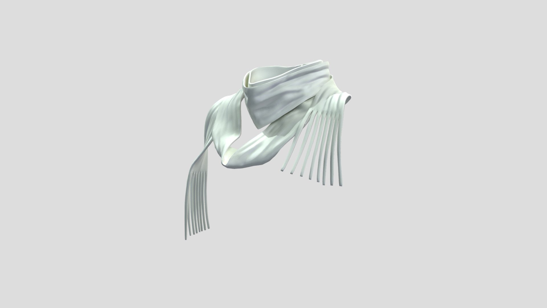 Wrapped Neck Scarf Shawl - Buy Royalty Free 3D model by 3dia [718ec70 ...