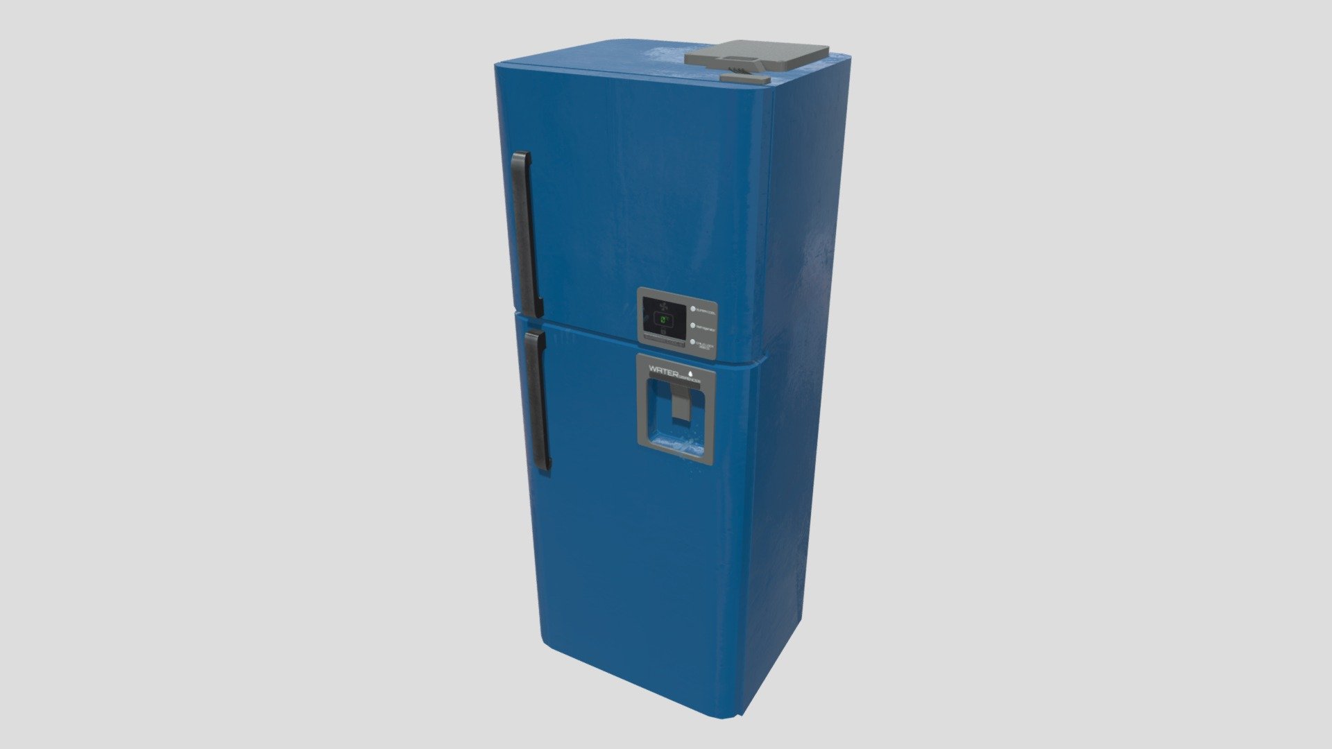 Fridge - Download Free 3D model by davidtsoenyane [718ed96] - Sketchfab