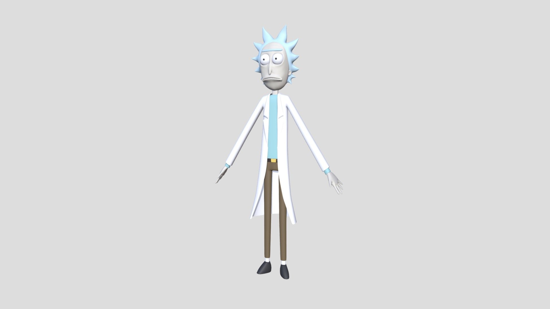 Rick Sanchez - Buy Royalty Free 3D model by Ed+ (@EDplus) [7190459 ...