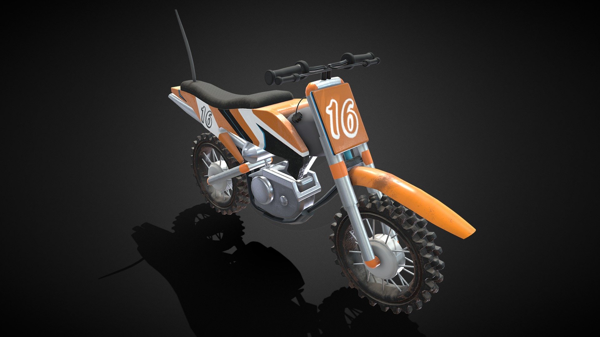 Toy Motocross - 3D model by ElresKaze [7191d0a] - Sketchfab