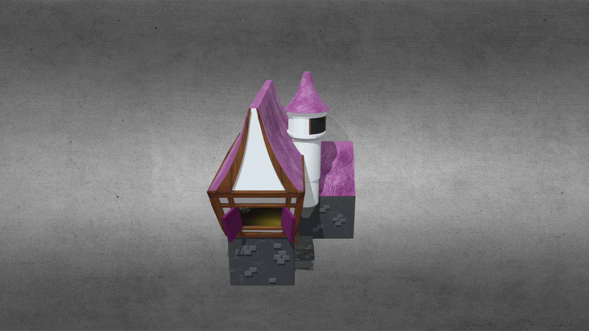 Wicked witch house - Download Free 3D model by itsyagirl_amber [71933d7 ...