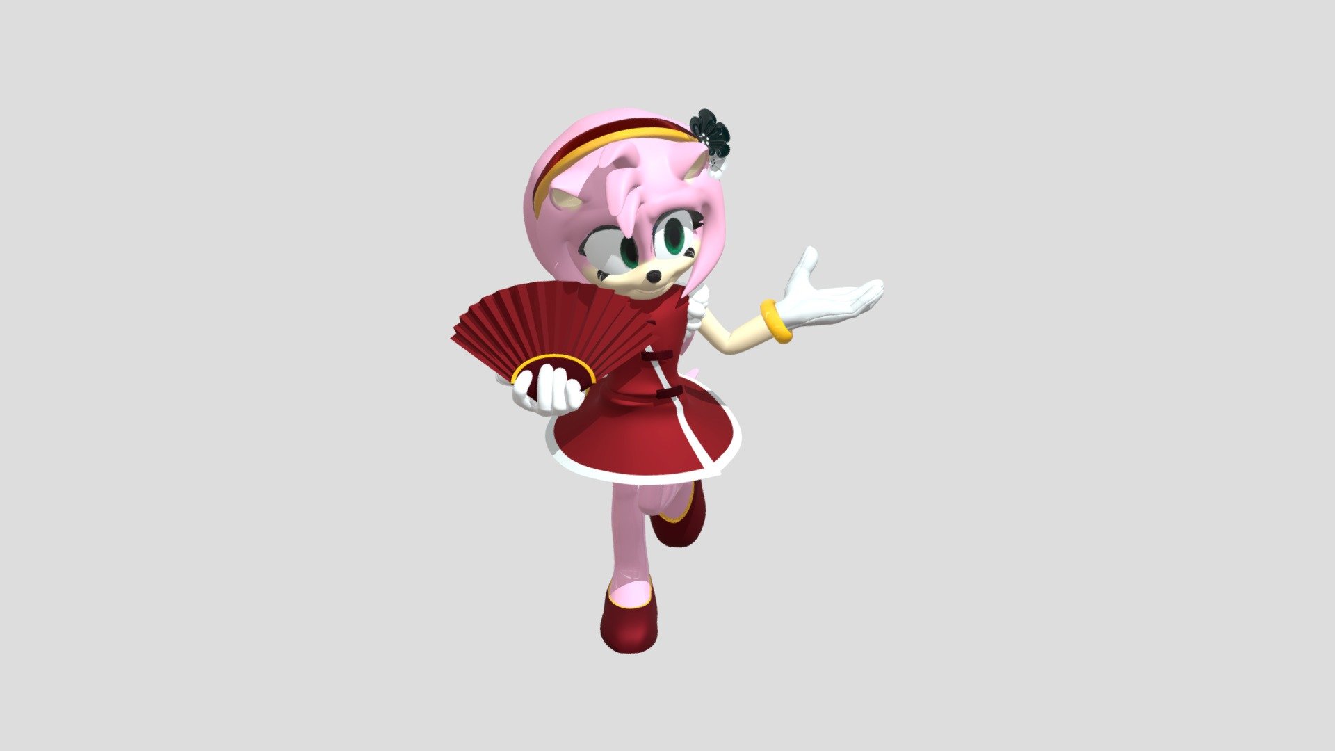 Amy_Rose (1) - 3D model by 30eilbea [71938fc] - Sketchfab