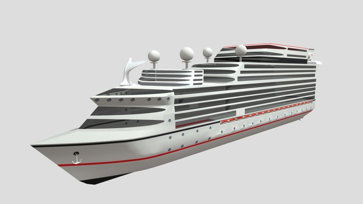 Cruiseship 3D models - Sketchfab