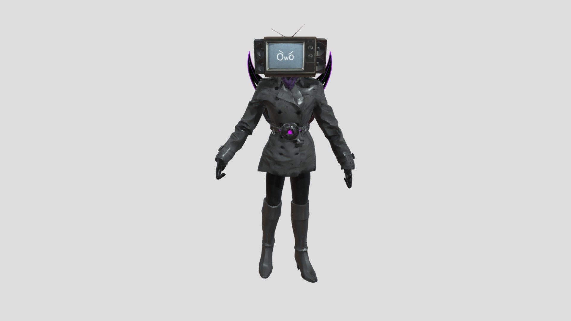upgrade_tv_woman - 3D model by yremenko.orel2000 [7197009] - Sketchfab