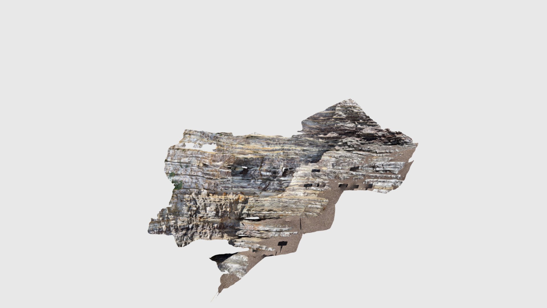 Monterey Shale - Download Free 3D model by High Plains Rifter ...