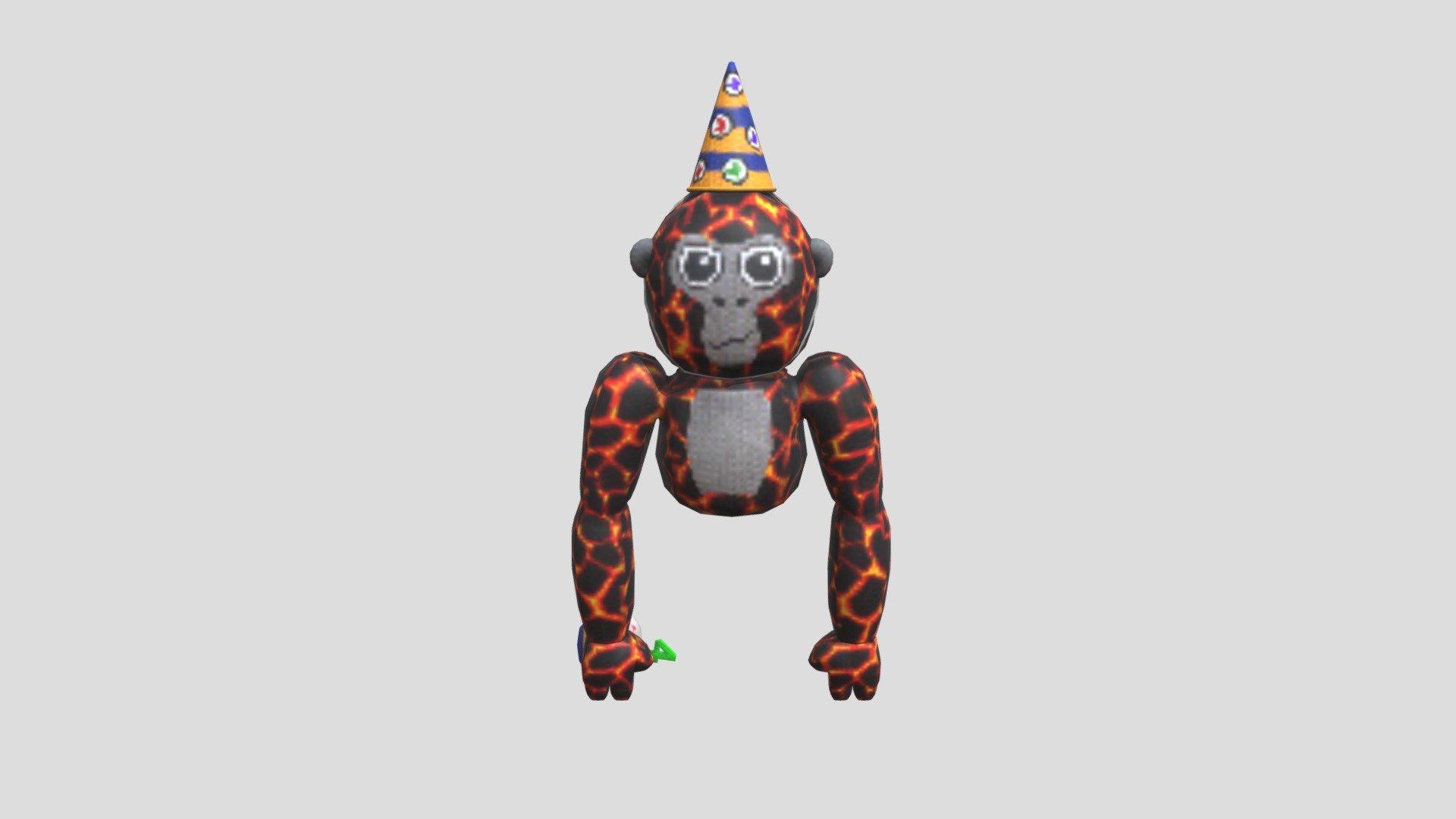 Infected Monke Plush - Download Free 3D model by JJ Fire YT (@jjfireyt ...