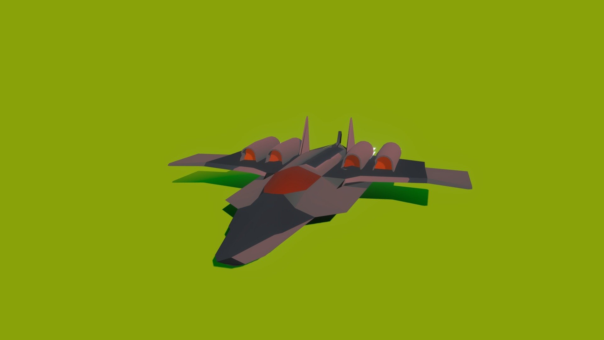 Low poly Fighter Jet - Download Free 3D model by Elias (@elias.voet ...