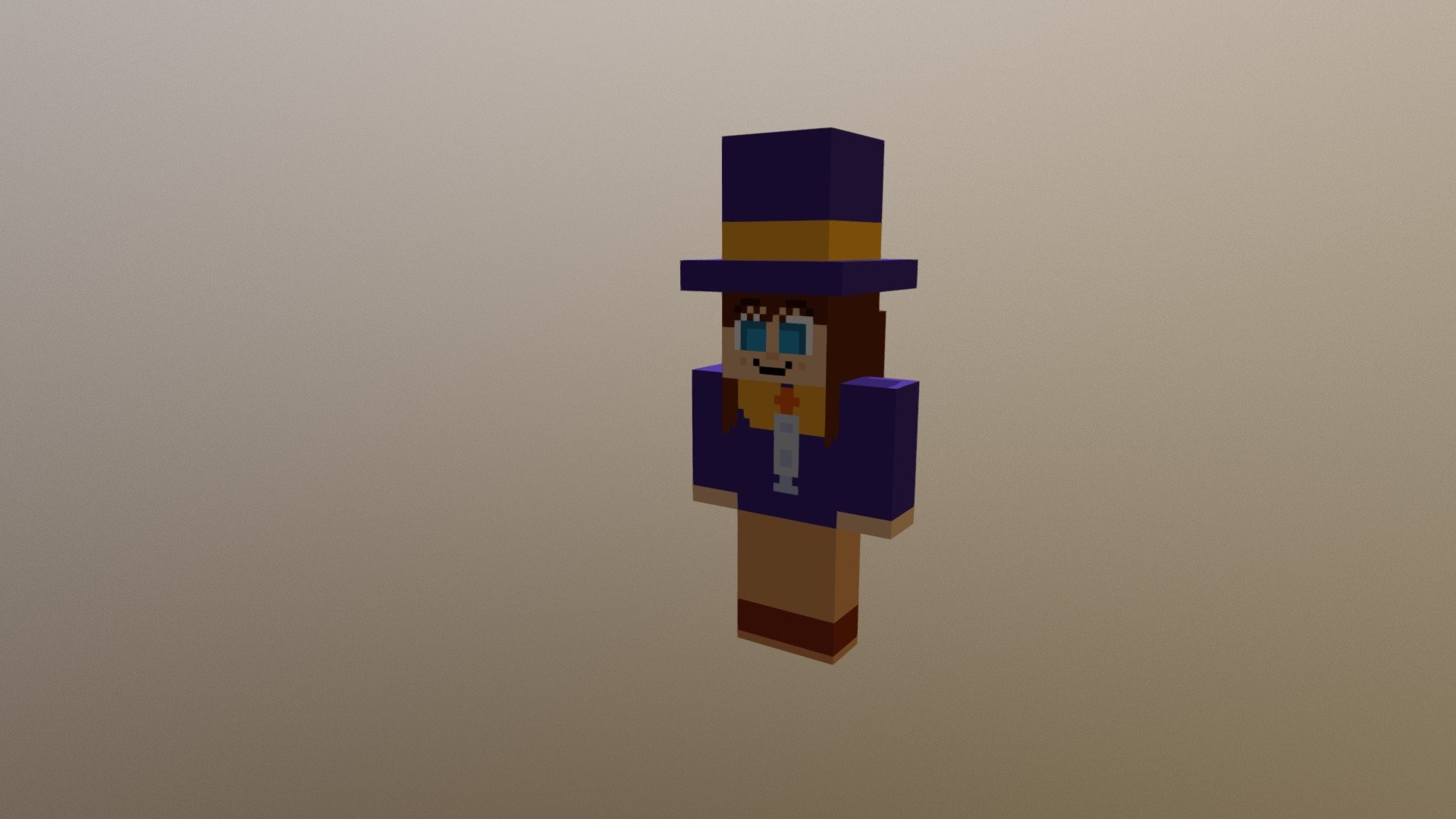 Hat Kid - Download Free 3D model by katana1232 [719c8e5] - Sketchfab