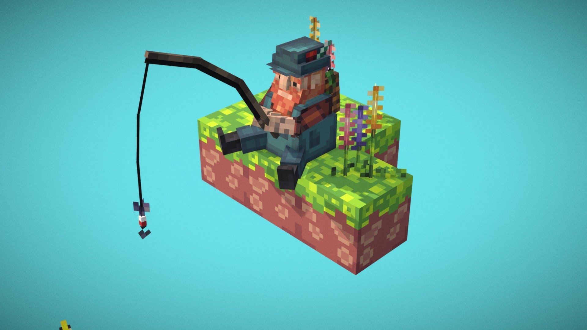 Fisherman - 3D model by pluckycat [719da87] - Sketchfab