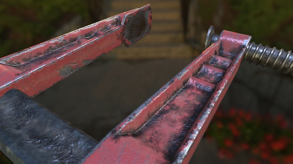 Bar Clamp - 3D model by JensH (@fo0dude) [71a06de] - Sketchfab
