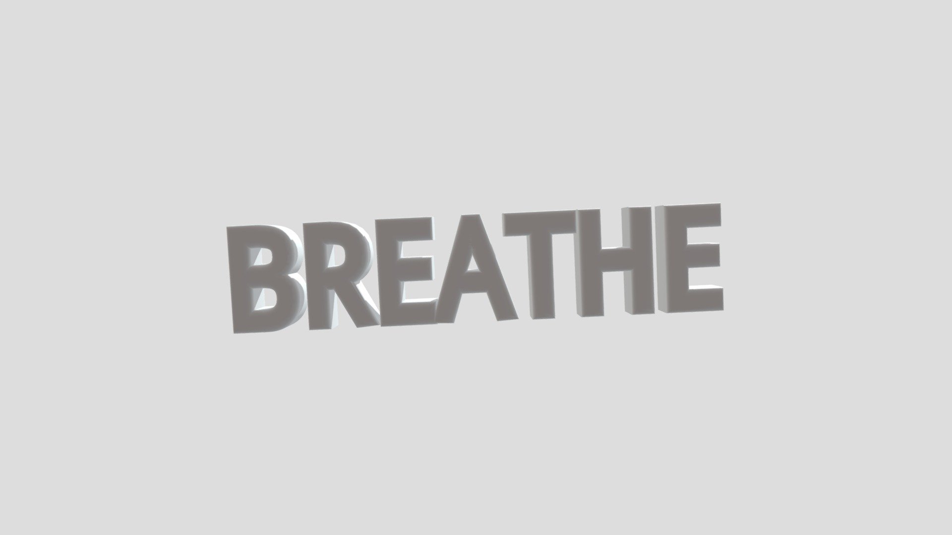 Breathe - Download Free 3D model by Raphaelqpw [71a0cd1] - Sketchfab