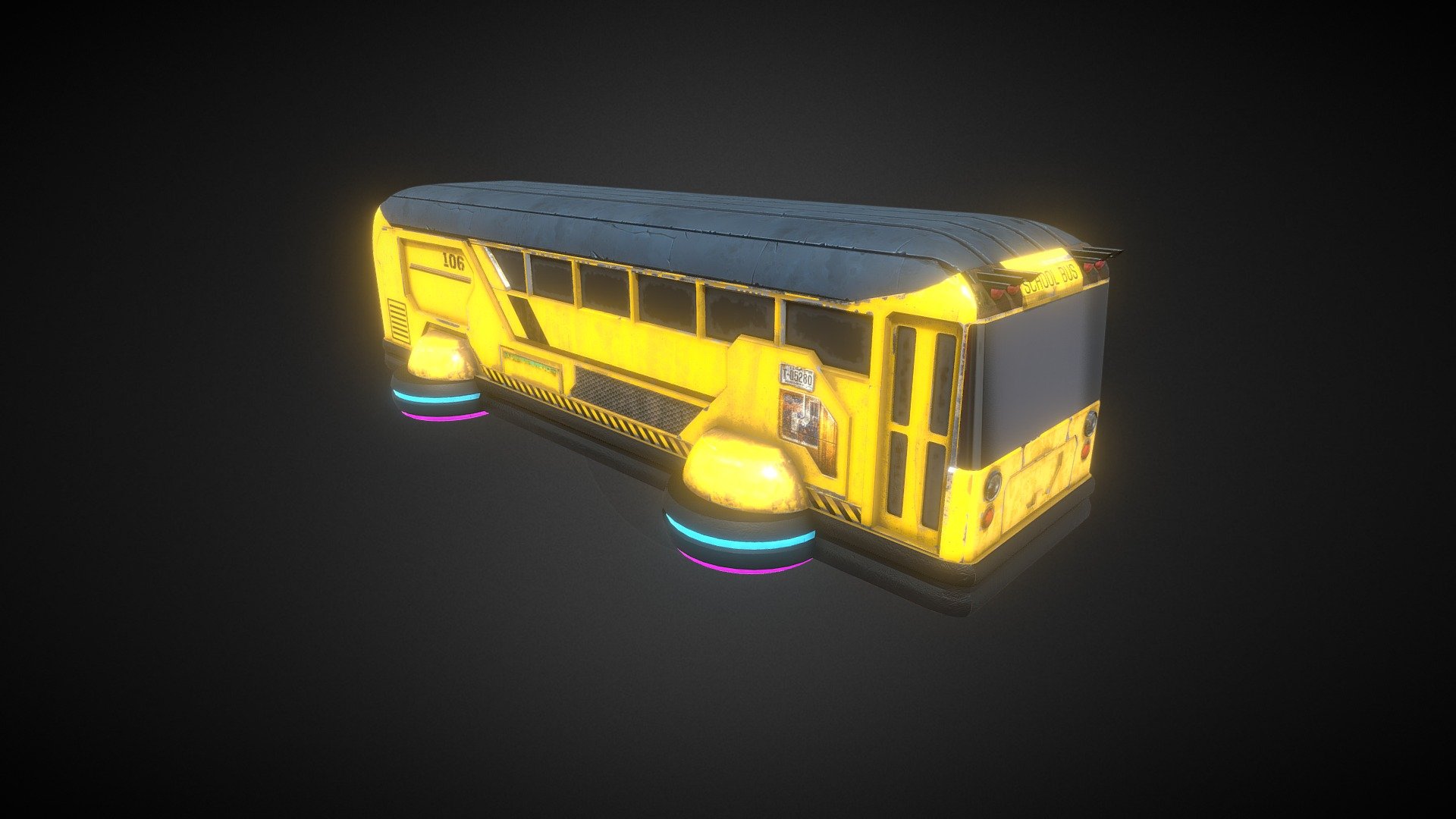 School Bus for RyPunch - 3D model by bahadrix [71a12ea] - Sketchfab
