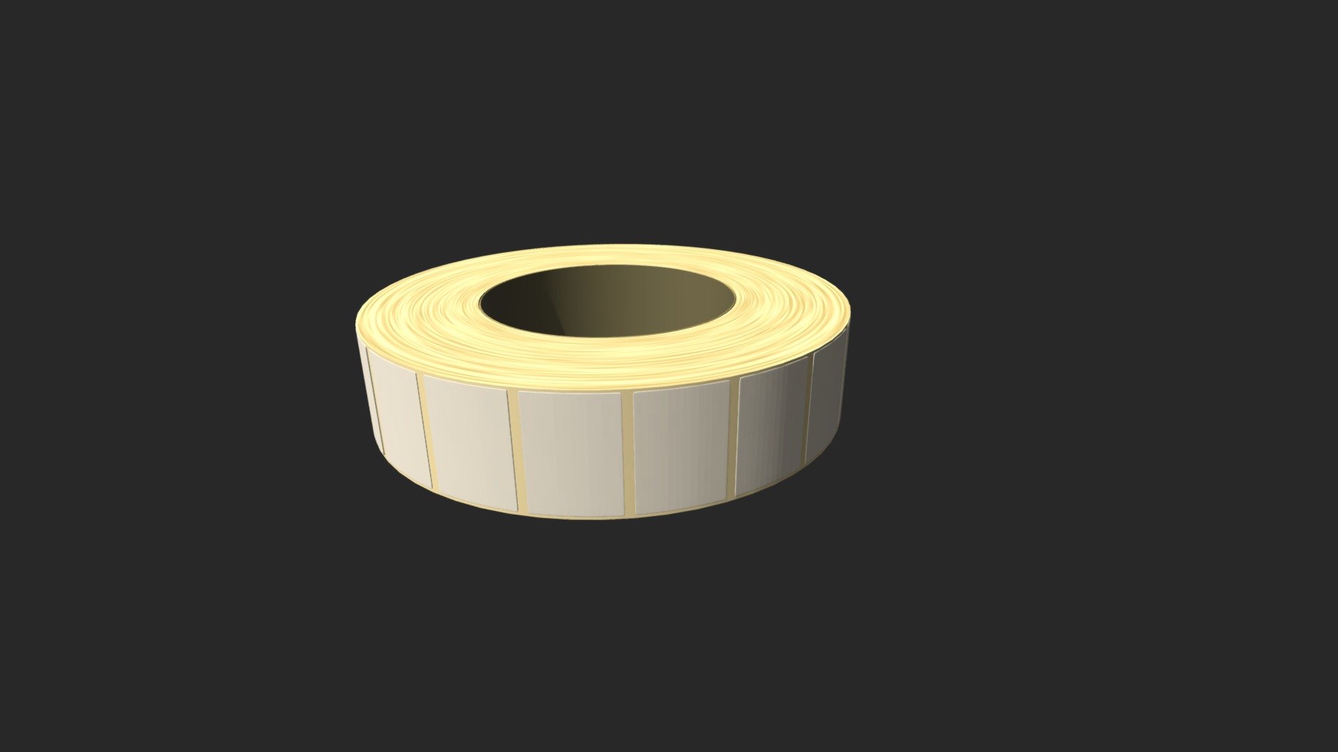 Roll label stickers 40x30 - Download Free 3D model by facefingers ...