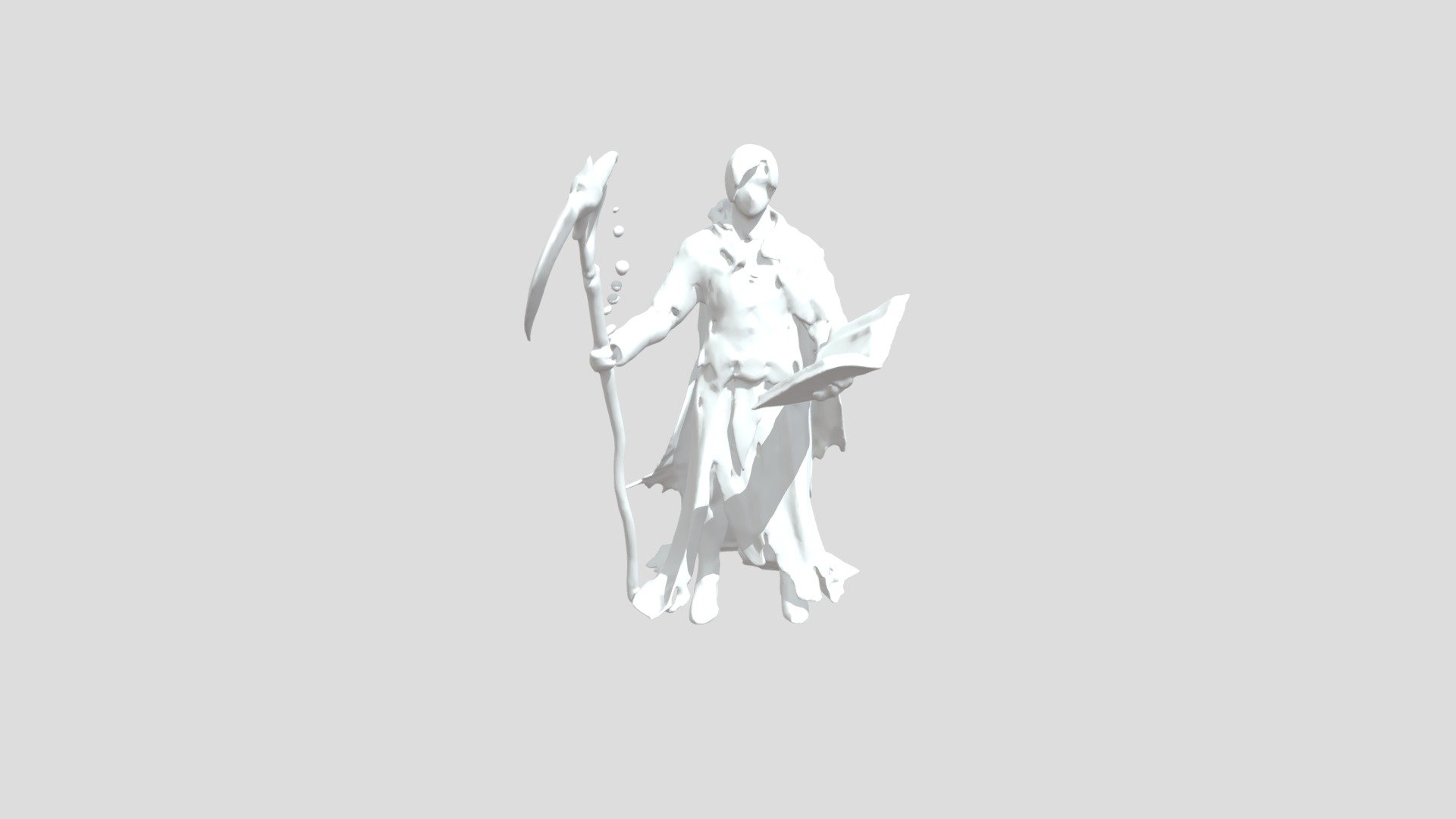 Male Dark Mage 3D Model - Game-Ready Asset - Download Free 3D model by ...