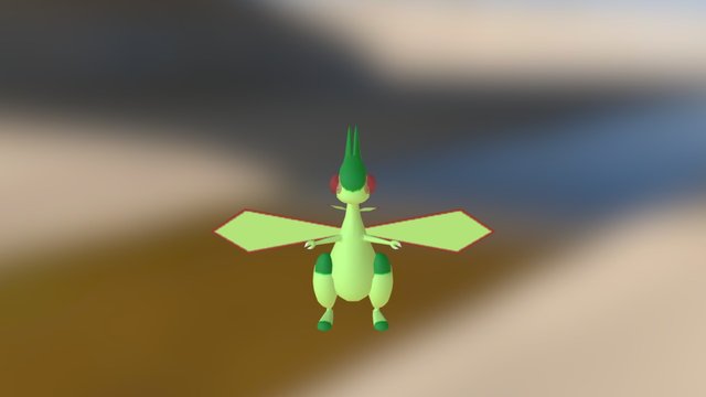 Flygon 3D models - Sketchfab