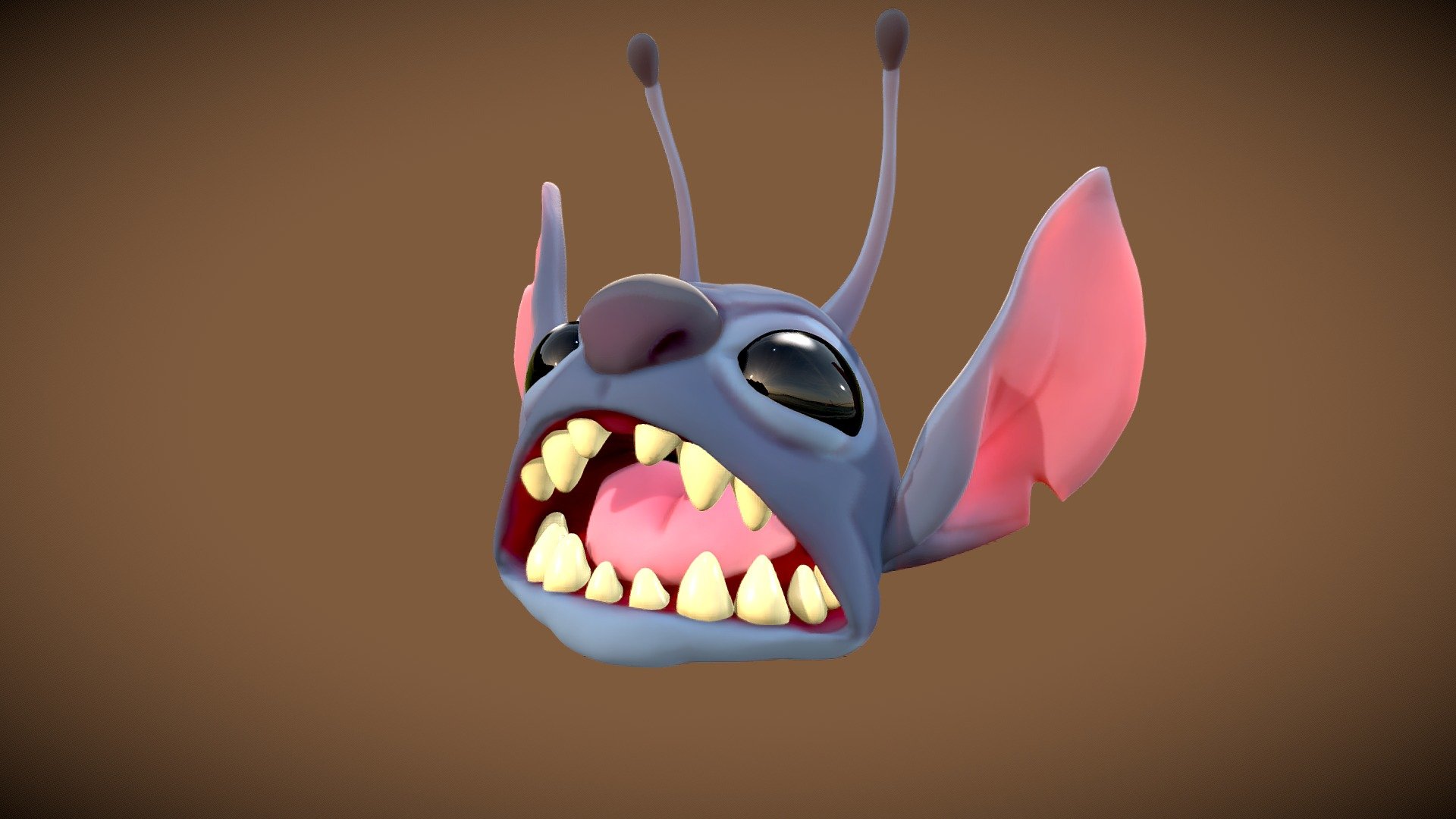 Stitch (Sculptober Day 18 - "Destroy") - 3D model by Elijah_Carvalho ...