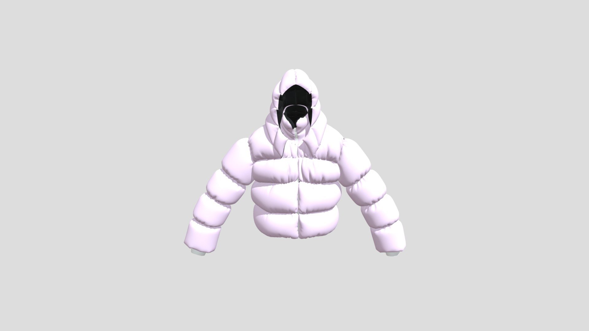 Uploads Files 2741643 Oversize+puffer+jacket - 3D model by Dusan ...