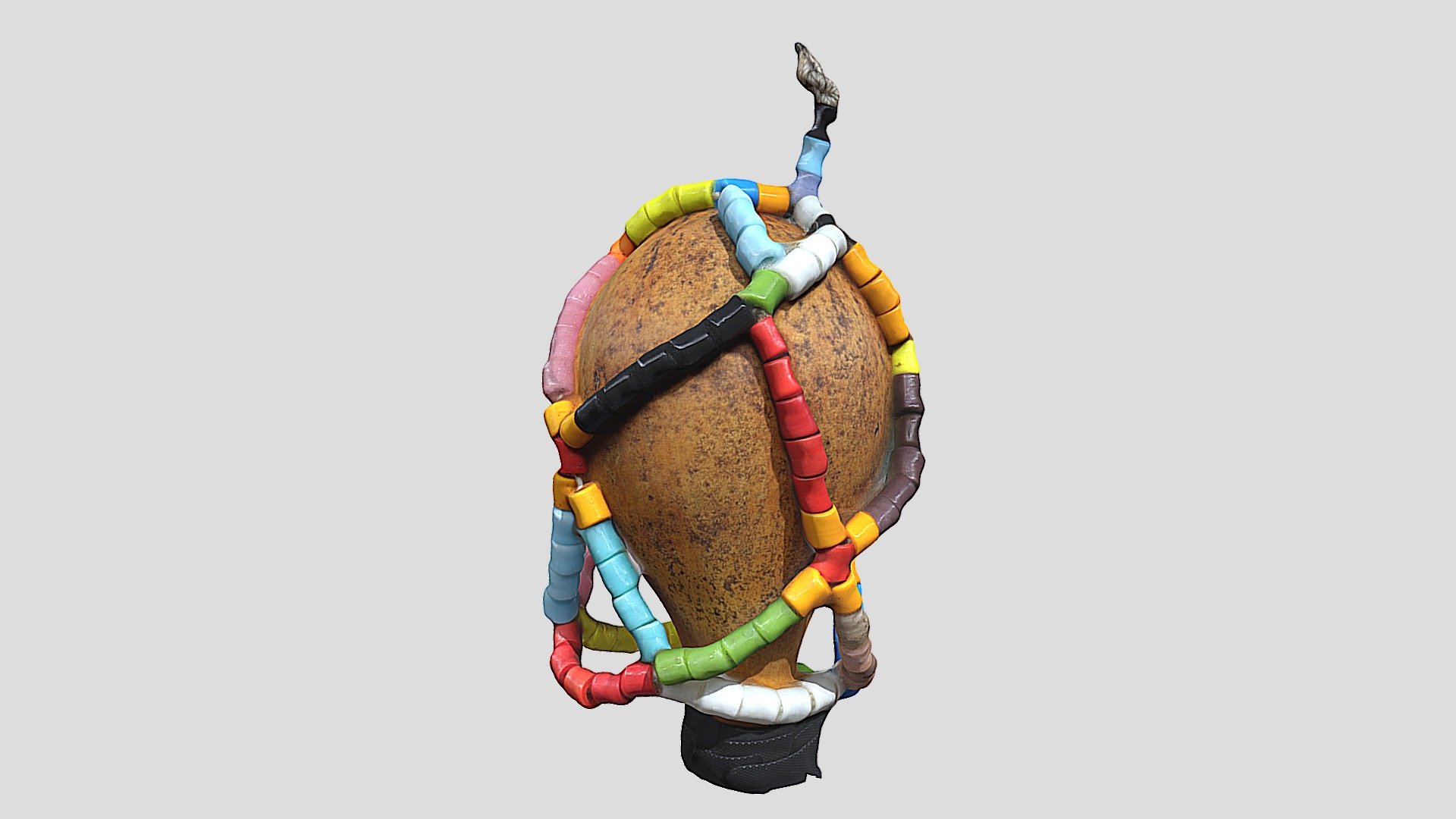 Haitian ason (ritual rattle) - Download Free 3D model by mnaglak ...