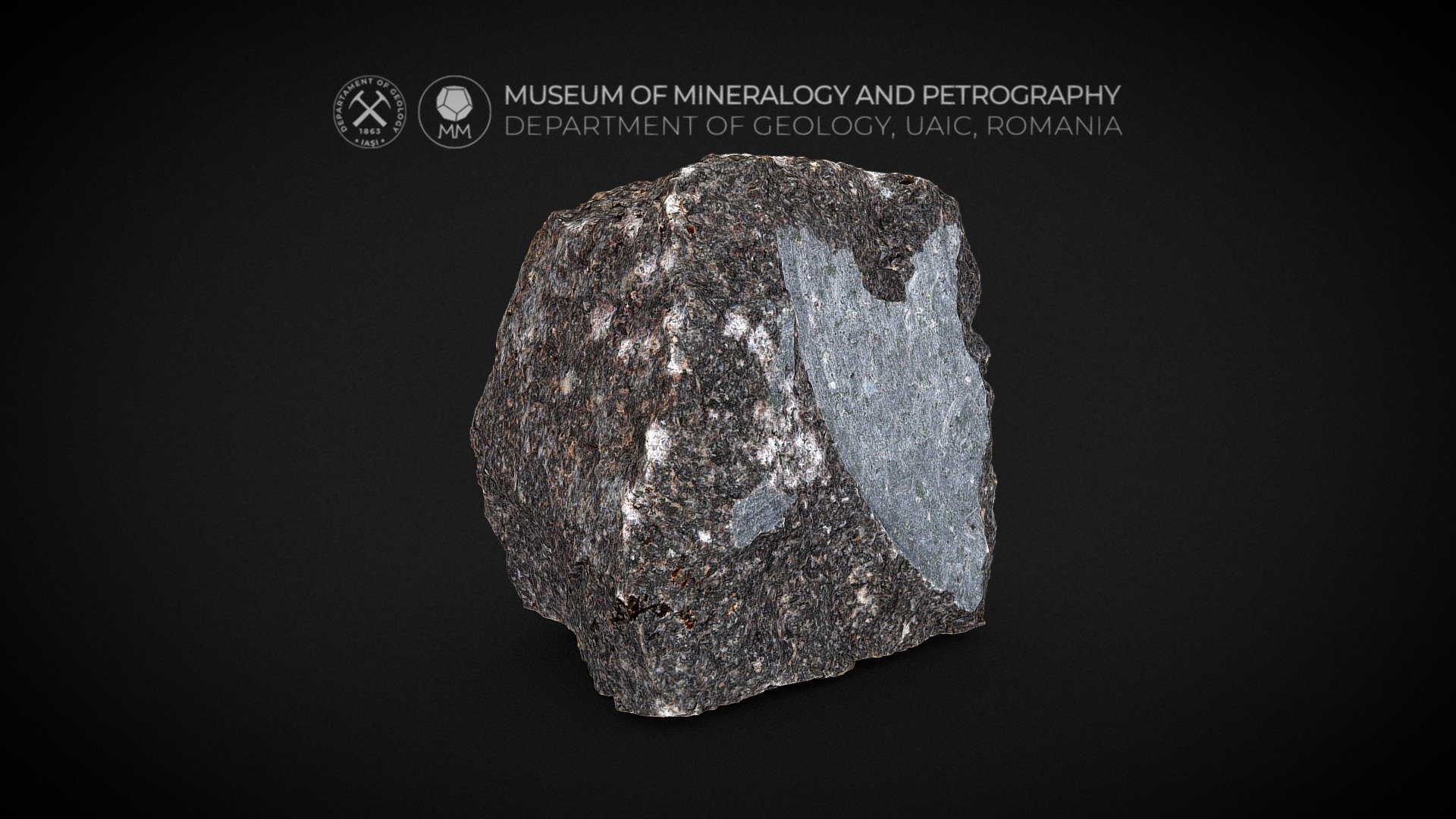 Foid-Syenite (sample 1b) - 3D model by Museum of Mineralogy and ...