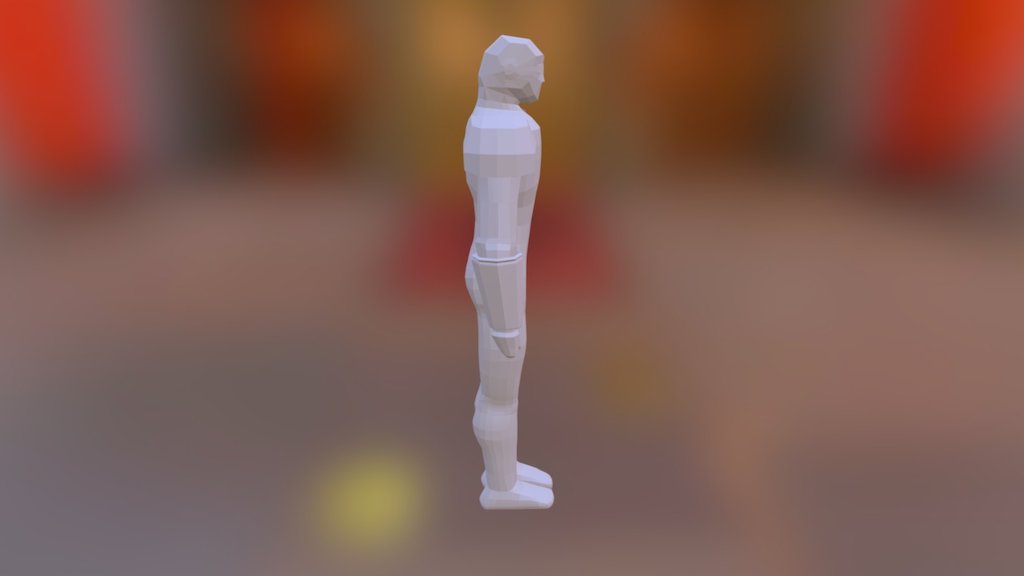 Male Model Low Poly - 3D model by Degalla [71a82be] - Sketchfab