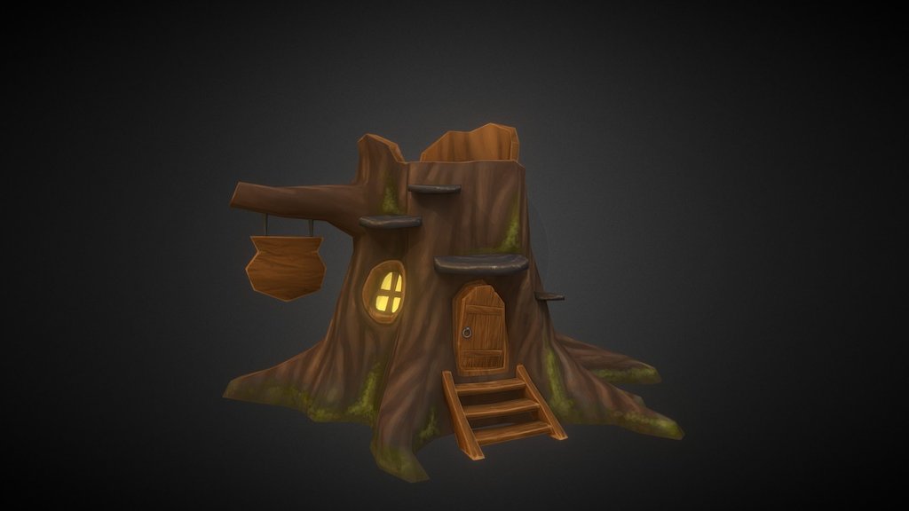 Cauldron Tree - 3D model by Andrey (@tazik) [71a999f] - Sketchfab
