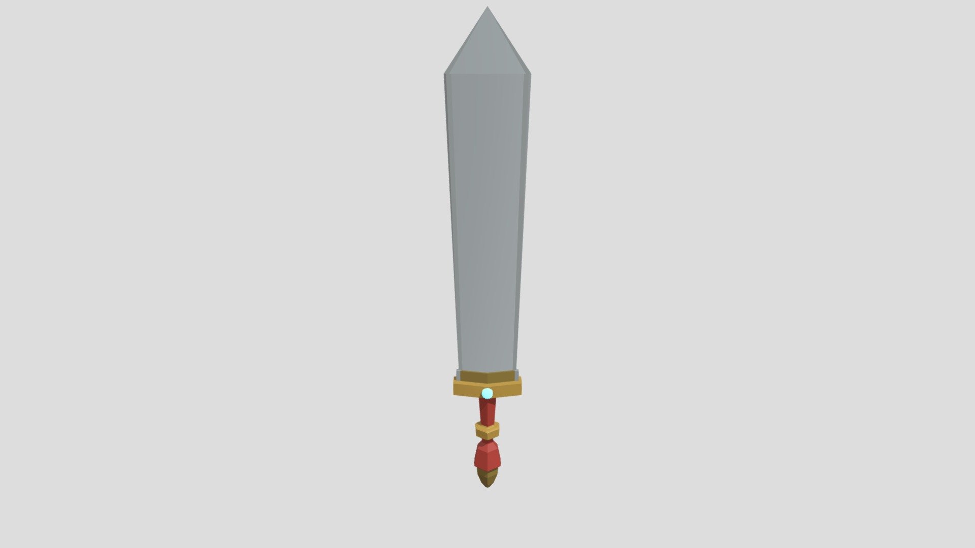 Basic Sword - 3D model by DeadlyTail [71aa0e6] - Sketchfab
