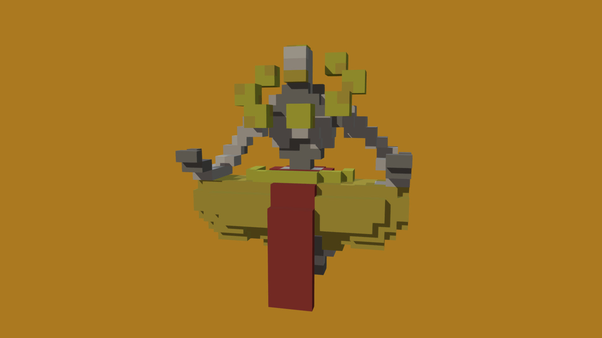 Zenyatta Overwatch Voxel Model - 3D model by Maker Moose (@mastr.m00se ...