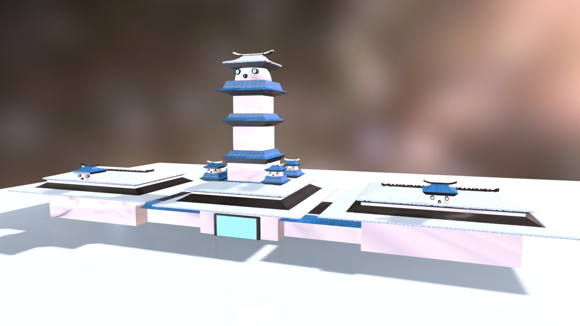 Snow Temple - 3D model by yorunonii [71ab7a0] - Sketchfab