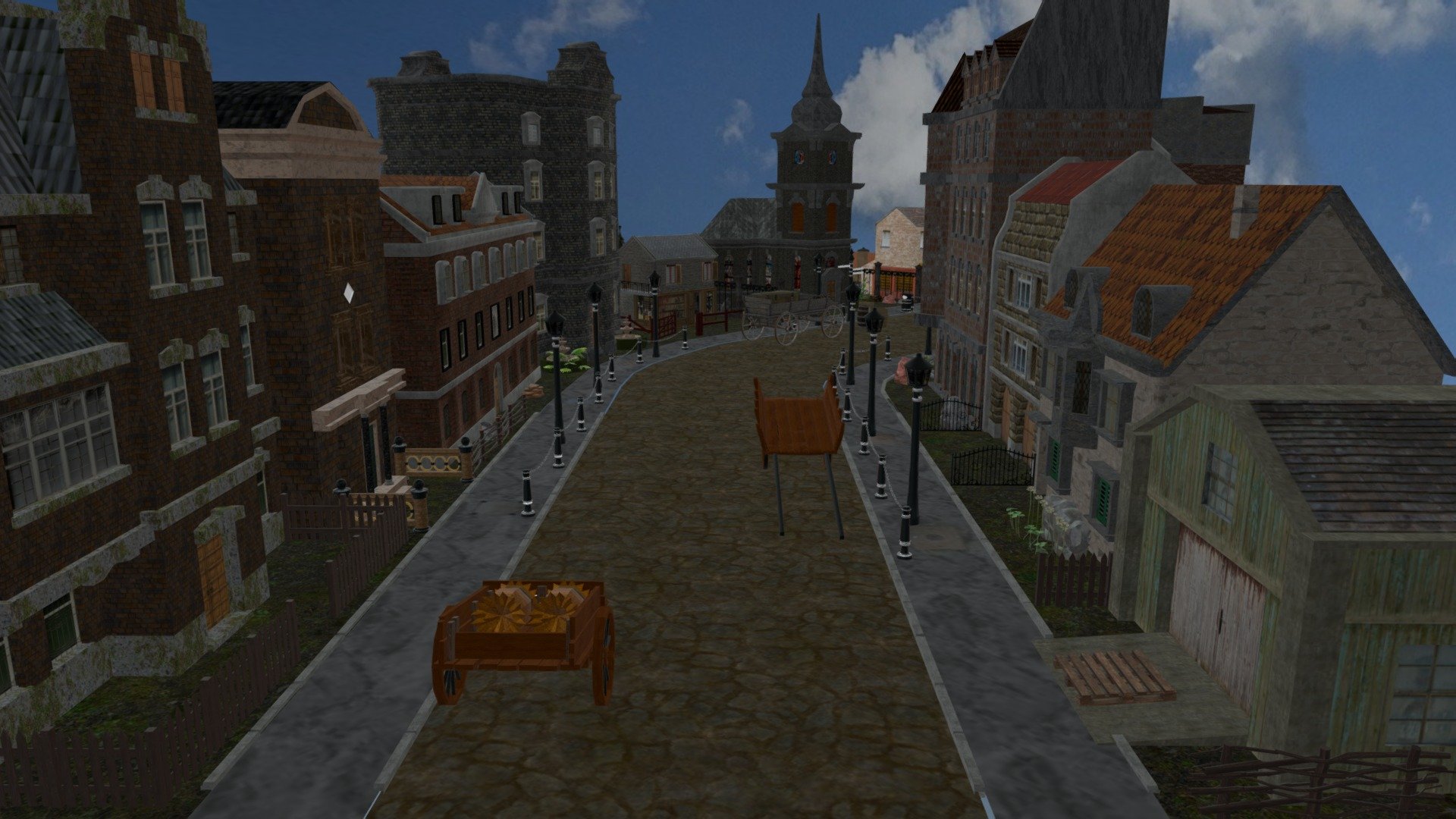 Solo Town Preview Free Low Poly - Download Free 3D model by ...
