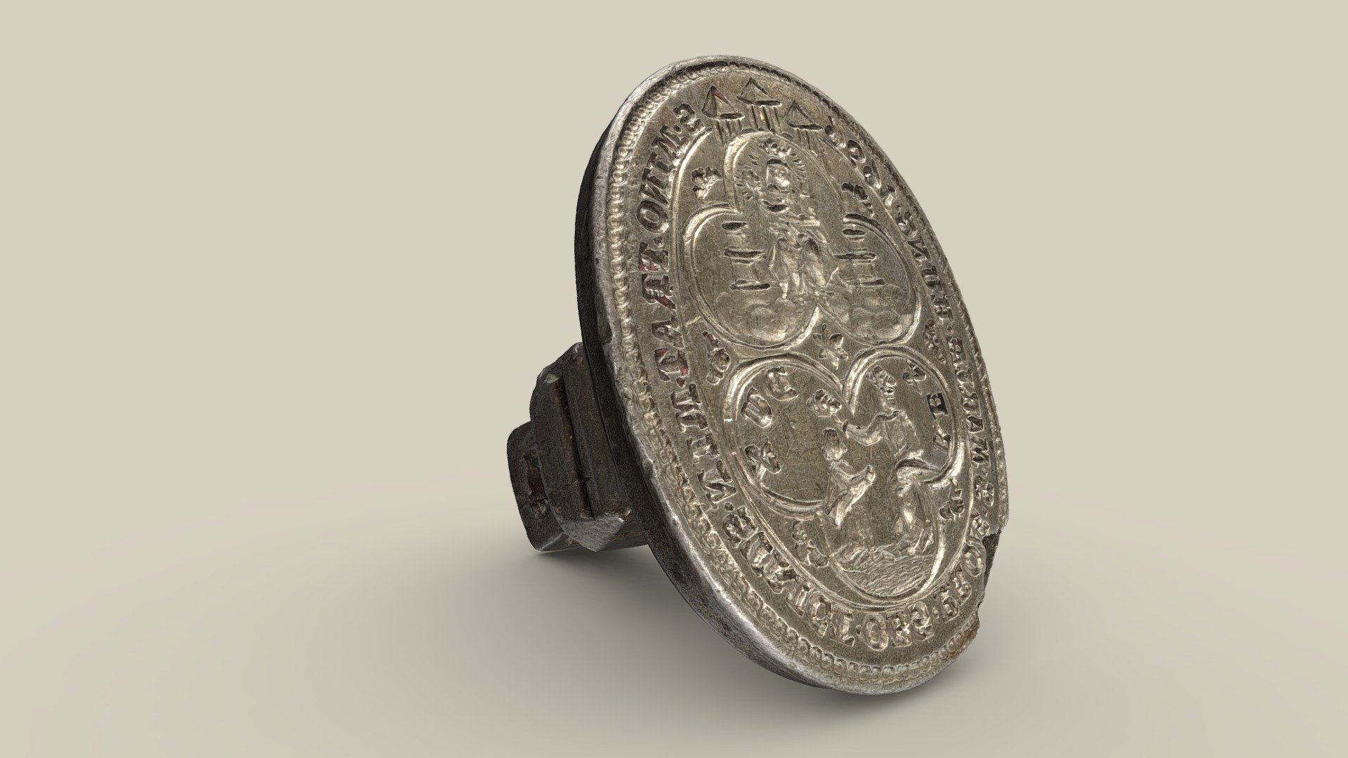 Stamp seal - Buy Royalty Free 3D model by noe-3d.at (@www.noe-3d.at ...