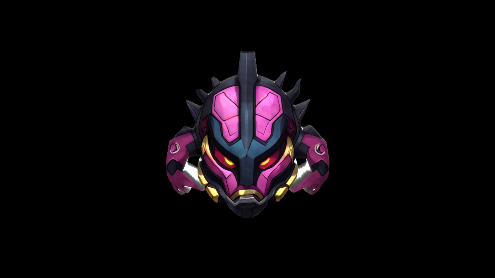 Helmet Mask Robot Cartoon 475 - Download Free 3D model by klrxyz ...
