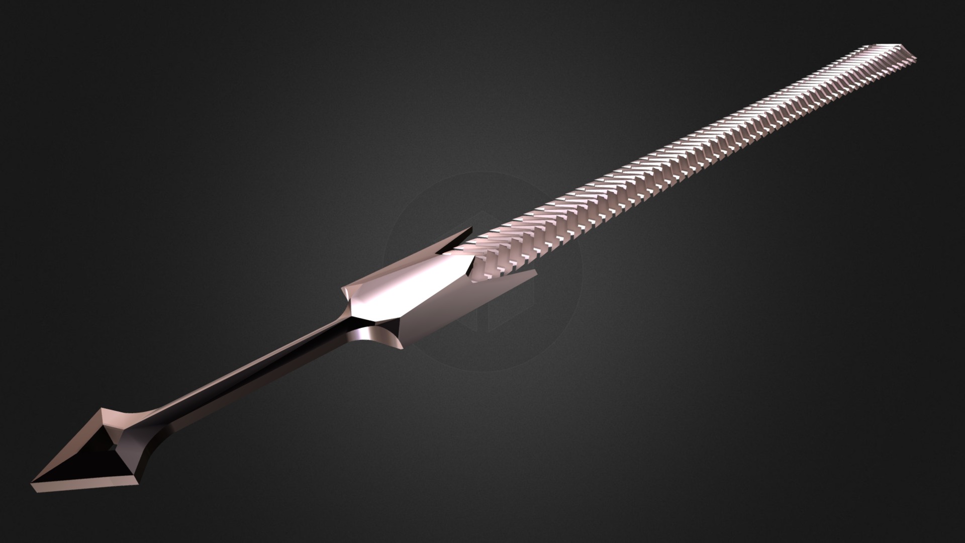 Serrated Blade - 3D model by Nekupaska (@nekubaba213) [71adad1] - Sketchfab