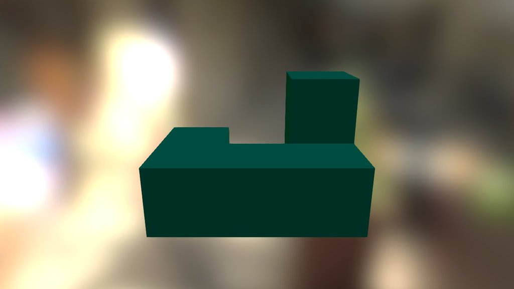 Blue Block - 3D model by araghur9 [71afe8e] - Sketchfab