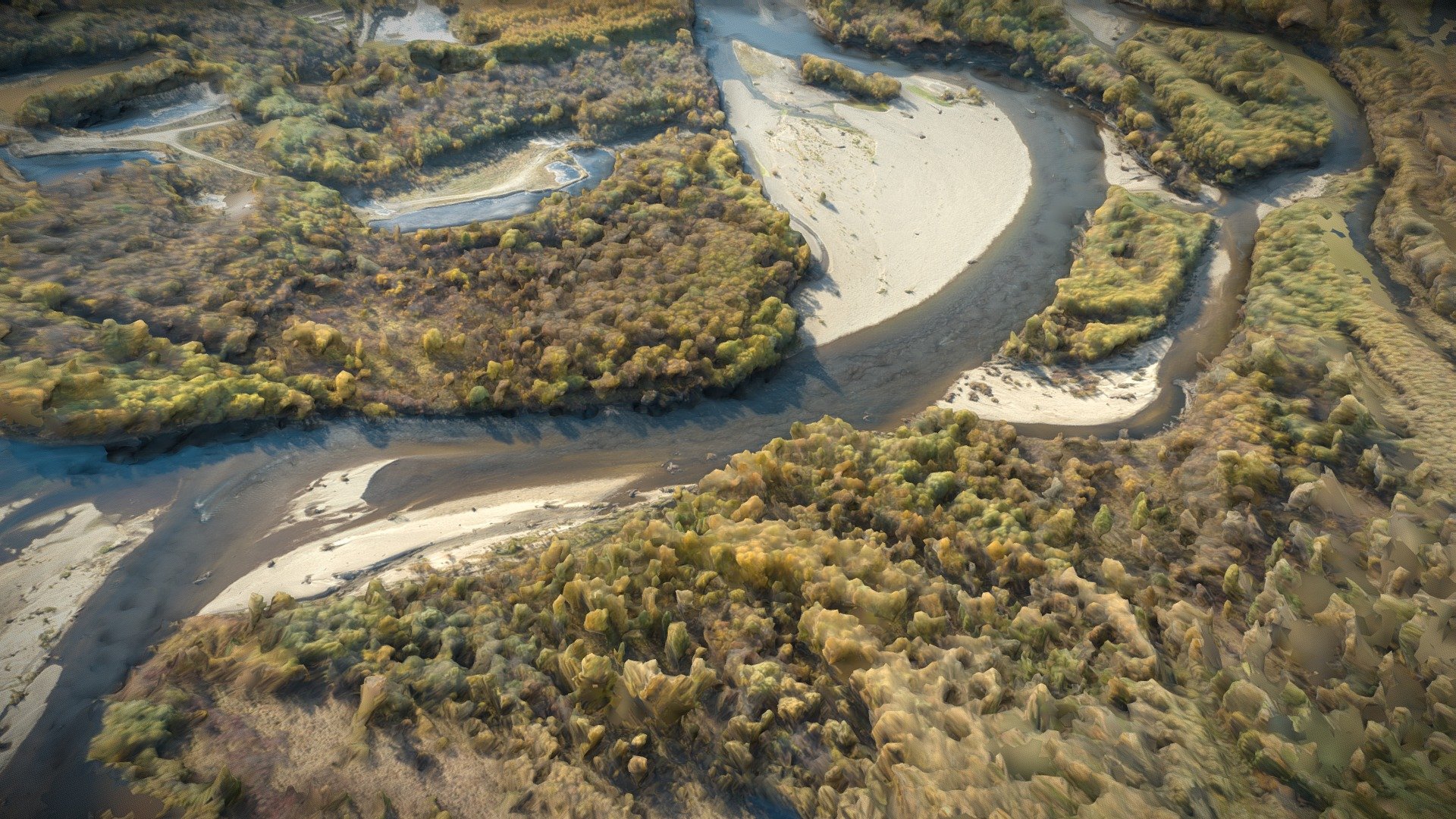 Wetland, forest, shoal and river - Download Free 3D model by Metazeon ...